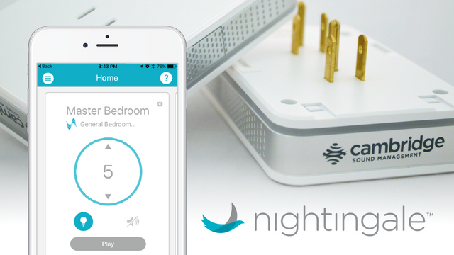 Nightingale Smart Home Sleep System from Cambridge Sound Management Us ...