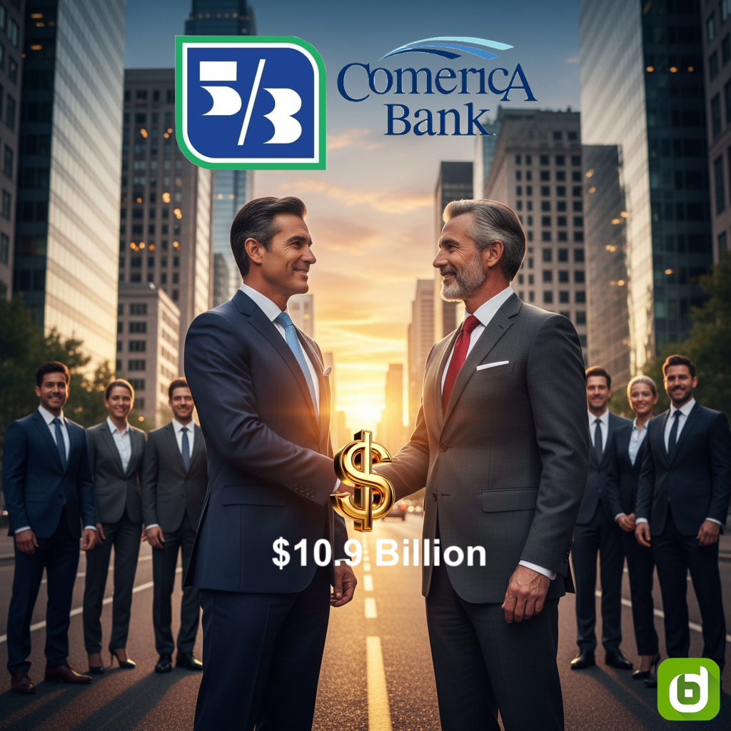 Fifth Third Bancorp will acquire Comerica Bank for $10.9 Billion – Databahn