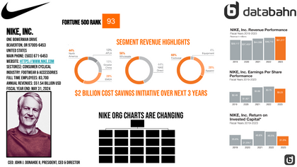 Nike Org Chart & Sales Intelligence Blog – databahn, LLC