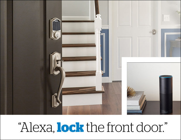 Schlage Integrated Smart Home Door Locks with Amazon Alexa – Databahn