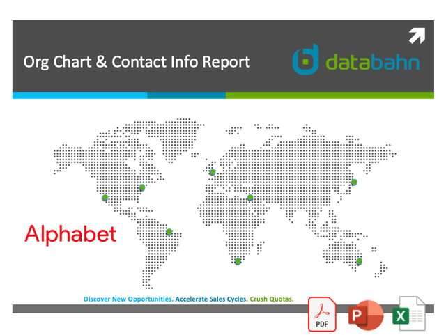 Alphabet Org Chart & Contact Info Report – Databahn