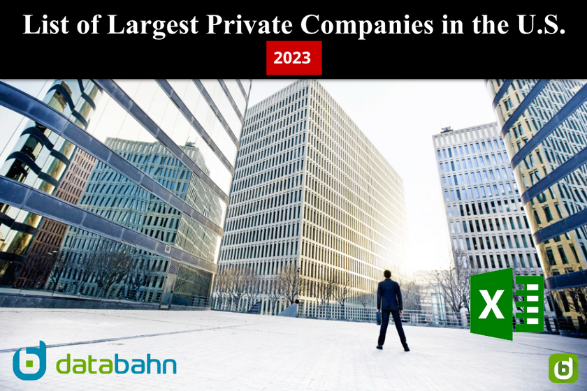 2023 Forbes Largest Private U.S. Companies List | Excel Spreadsheet do ...