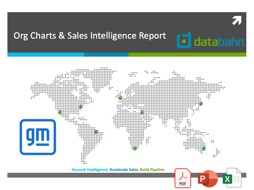 GM Org Chart & Sales Intelligence Report – Databahn