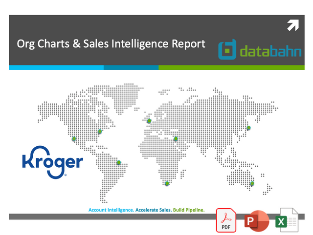 Kroger Org Chart & Sales Intelligence Report – databahn, LLC